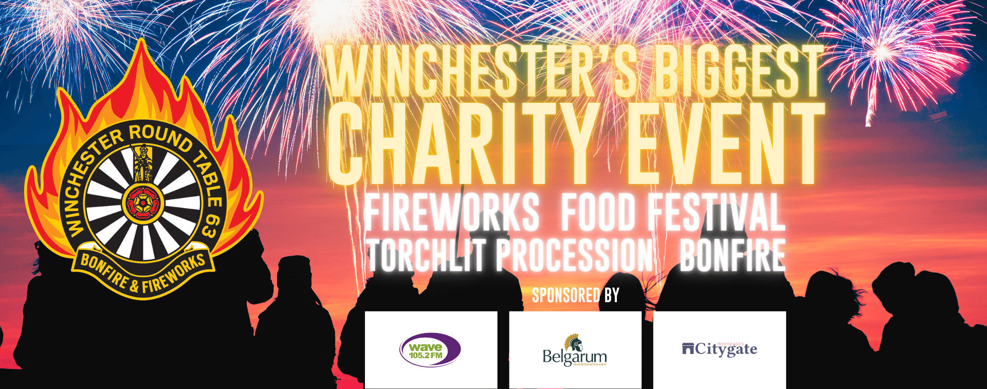 Winchester Bonfire and Fireworks Night - Bluestar